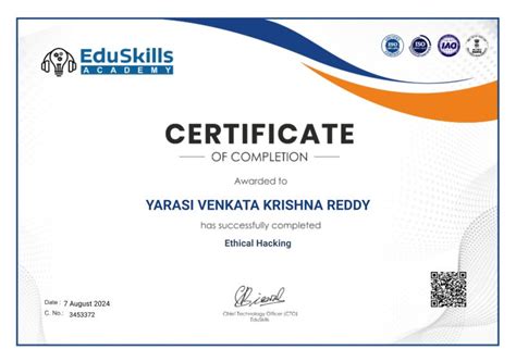 Yarasi Venkata Krishna Reddy On Linkedin Ethicalhacking
