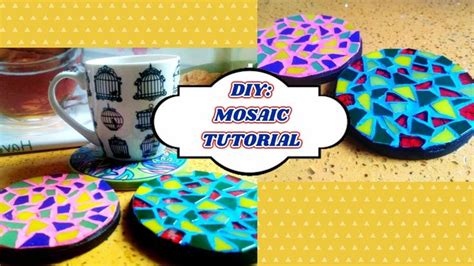 Diy Basic Mosaic Tutorial Diy Mosaic Art Mosaic Coasters Mosaic