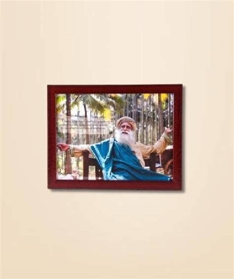 Sadhguru Framed Poster 5 12x16