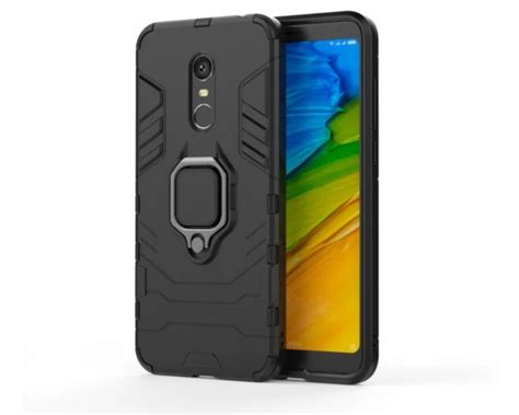 Купити захисний бампер IronMan для Xiaomi Redmi 5 Plus із кільцем ...