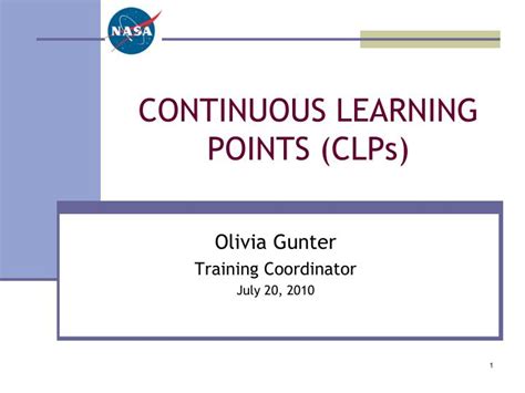 Ppt Continuous Learning Points Clps Powerpoint Presentation Free Download Id 6734389