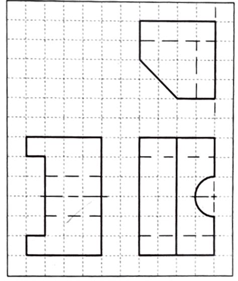 Solved Find The Missing Lines And Draw The Isometric View