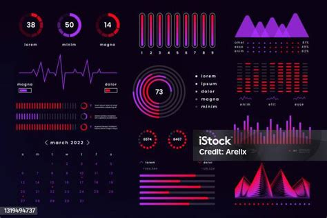인포그래픽 Ui Ux 대시보드 금융 그래프 통계 차트 다이어그램 사용자 인터페이스 웹 데이터 미래 벡터 관리자 패널 0명에 대한 스톡 벡터 아트 및 기타 이미지 Istock