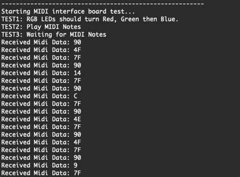 GitHub Dslik Midi Interface Test Test Driver For A MIDI Interface Board