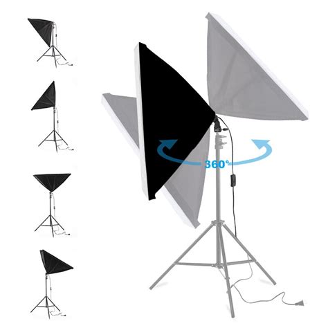 Photography Softbox Lighting Kits 50x70cm Softbox Vicedeal