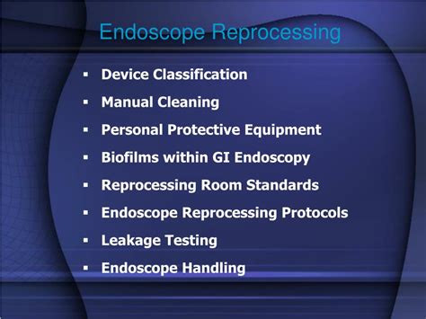 Ppt Endoscopy Reprocessing Theta Education Day Powerpoint