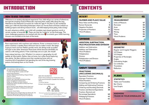 Minecraft Maths Ages 9 10 Official Workbook By Collins