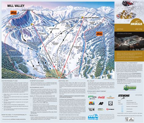 Stevens Pass Trail Map Freeride