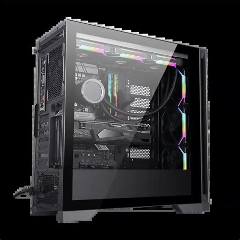 Mech Armor Gt I Atx Midtower Chassis Black White Bermor Techzone
