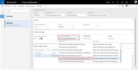 Send Workflow Email Notifications With Attachments In D365fo Docentric Ax