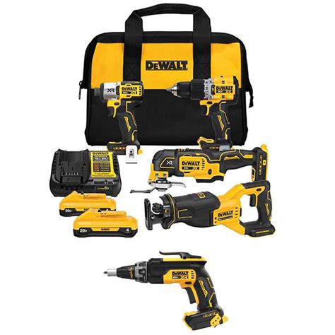 Reviews For Dewalt 20v Max Lithium Ion Cordless 4 Tool Combo Kit And Xr