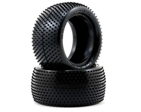 Schumacher Racing U6796 Vee 4 22 110 Truck Rear Tires 2 Yellow