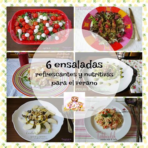 Recetas De Ensalada Variadas Para Este Verano Ensaladas Veraniegas