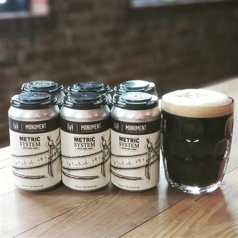 Metric System Beer Label Design • Monument City On Behance