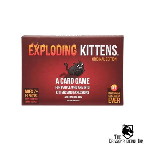 Exploding Kittens Original Edition Dragonphoenix Inn