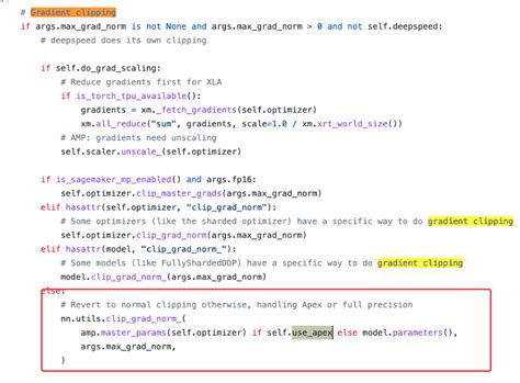 `gradient Clipping` Function Is Not Compatible With Upgrade · Issue 25112 · Huggingface