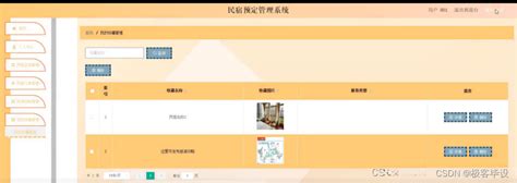 计算机毕业设计nodejs民宿预定管理系统源码程序lw远程调试 Csdn博客