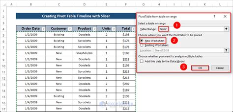 How To Create A Timeline To Filter A Pivot Table In Excel 3 Steps