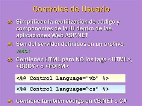 Introducción al desarrollo de aplicaciones Web con ASP NET página 2