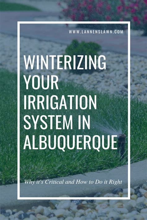 Winterize Your Sprinkler System