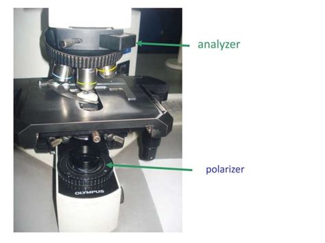 Polarizing Light Microscopy Pptx Physics Science
