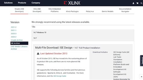 如何在windows 11上安装xilinx 14 7 System Edition
