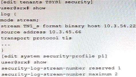 Referring To The Exhibit Which Statement Would Complete The Configuration Exam4training