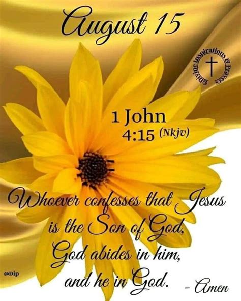 Pin By Cheryl Riley On Weekday Quotes August Quotes Daily Bible Verse August