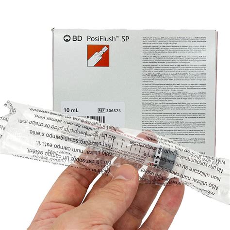 Bd Posiflush Sp 포시플러쉬 식염수주사기 10cc 병원마켓