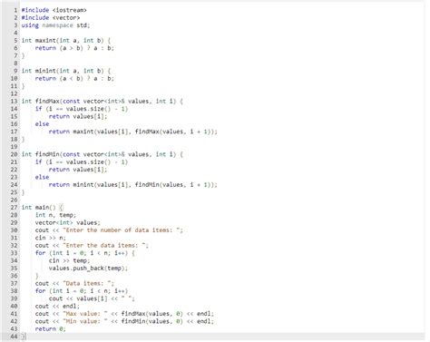 solved in c errors used code below 11 9 find the max