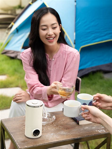Bình Hâm Nước Pha Sữa Và Khuấy Sữa Di động Mini Smart 5 Vn