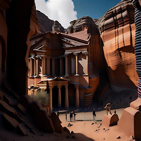 Premium Ai Image Petra