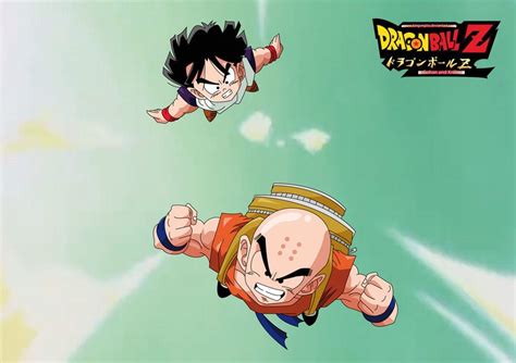 Gohan Y Krillin Saga Namek Krillin Gohan Dbz Saga Dragon Ball Artworks Hip Hop Software