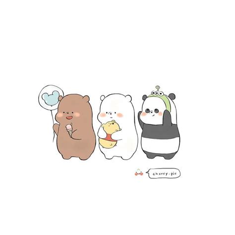 Trying To Make A Cuter Signature Xd 你們最喜歡哪隻熊熊？🐻 ️🐼 · · · Webarebears