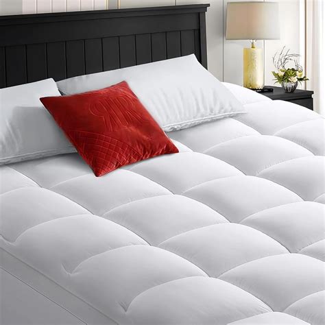 Mattress Topper California King Size Thick And Fluffy Soft Mattress Pad