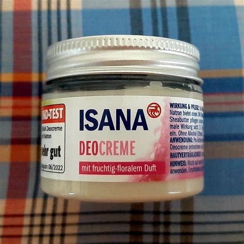 Дезодорант-крем ISANA Deocreme mit Natron | отзывы