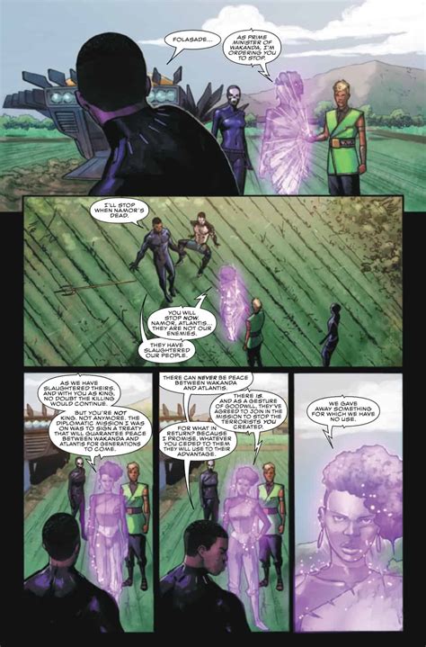 Tchalla Is Determined To Make Namor Pay In Black Panther 14 Comic