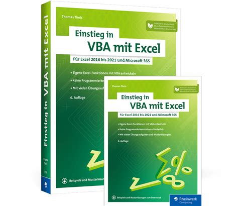 Einstieg In Vba Mit Excel Das Buch Für Vba Anfänger Rheinwerk
