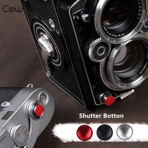 Camera Shutter Button Soft Shutter Release Button Flat Photography Screw In Smooth Edge X100T
