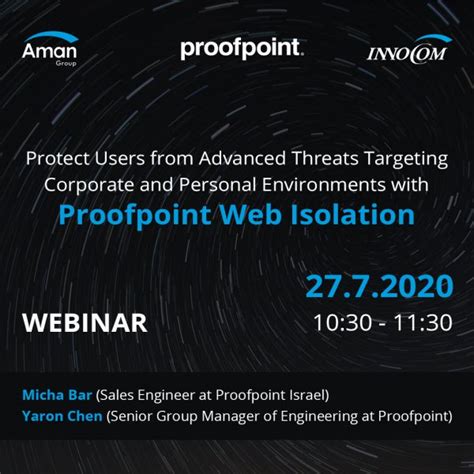 Proofpoint Web Isolation Aman