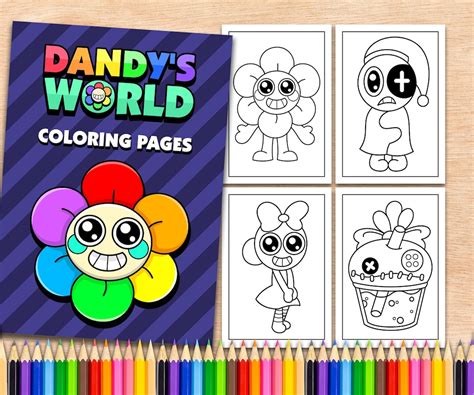 Dandys World Coloring Pages Free Printable 2025