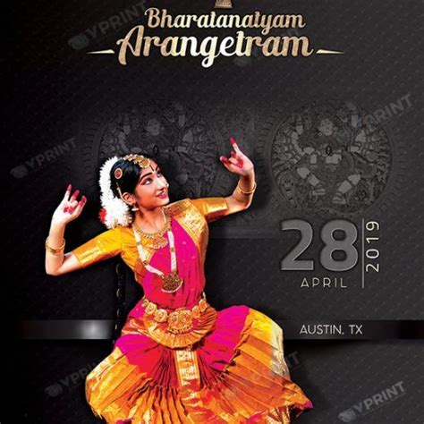 Arangetram Invitation Card Online Classical Dance Invitation Cards Usa Arangetram