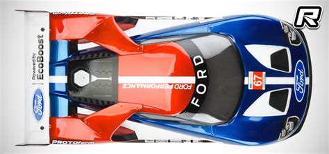 Red RC Protoform Ford GT Mm USGT Body Shell