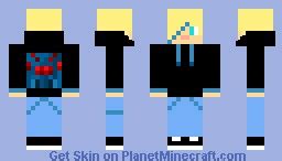 Male Cave Spider Hoodie Minecraft Skin