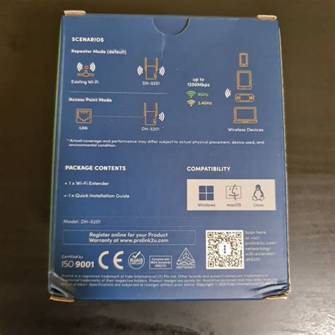 Prolink Wi Fi Extender Computers And Tech Parts And Accessories Networking On Carousell