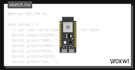 Esp32 C6 Spipin Test Wokwi Esp32 Stm32 Arduino Simulator