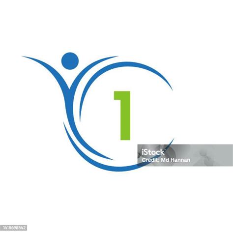 초기 편지 1 건강 관리 로고 의사 로고 기호 의료 약국 플러스 기호 디자인 간호사에 대한 스톡 벡터 아트 및 기타 이미지 간호사 건강 진단 건강관리와 의술 Istock