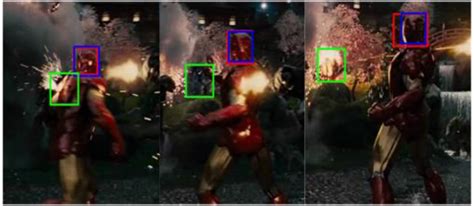 Comparison Diagram Of Actual Tracking Effect The Red Box Is The Ground