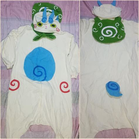 Yo Kai Watch Komasan Kigurumi Plush Pajamas Bandai Cosplay Yokai