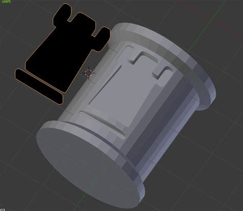 Boolean Modifier Difference Not Engraving Correctly Blender Stack